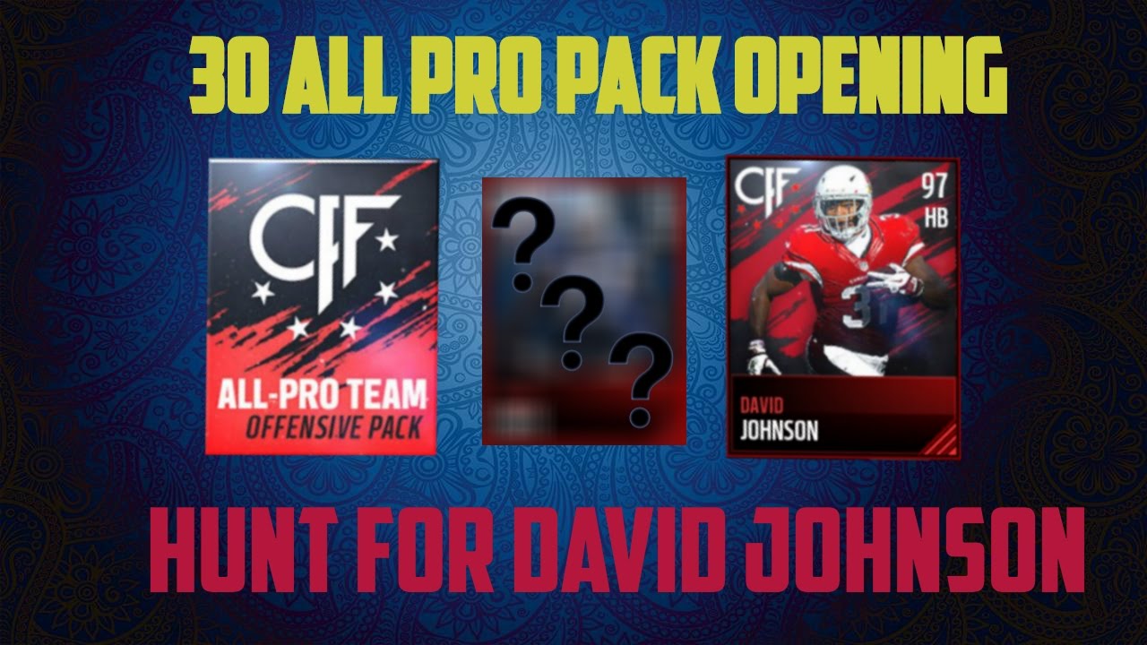 CRAZY 30 ALL PRO OFFENSIVE PACK OPENING! SLEEPER 200K PULL - YouTube