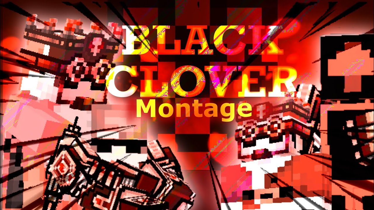 BlackClover PG3D CLAN MONTAGE!!! [#5 Clan In the World] Pixel Gun 3D ...