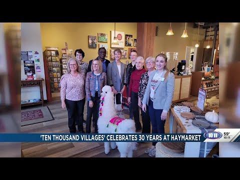 Ten Thousand Villages celebrates 30 years of business at Lincoln Haymarket