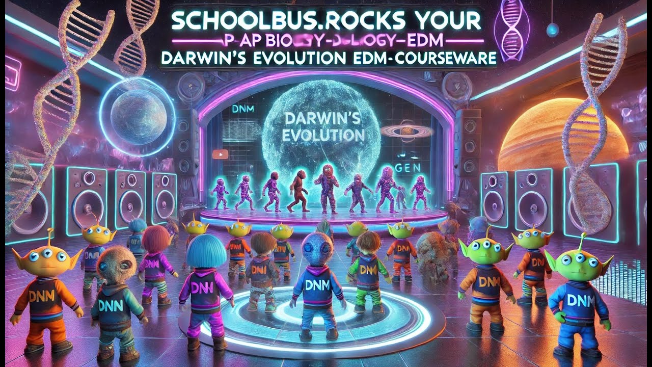 SchoolBus.Rocks Your AP Biology - GEN Darwin‘s Evolution EDM ...
