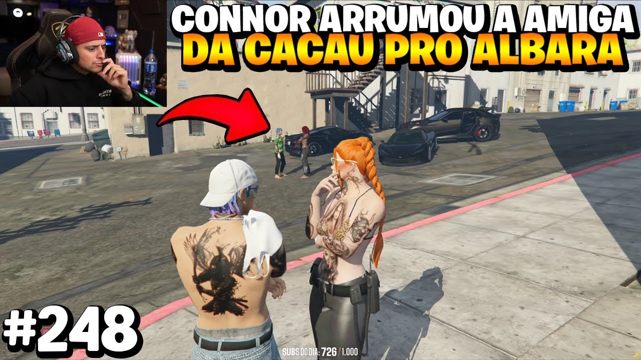 CONNOR ENCONTROU O ALBARA E DESENROLOU A AMIGA DA CACAU PRA ELE!! EP ...