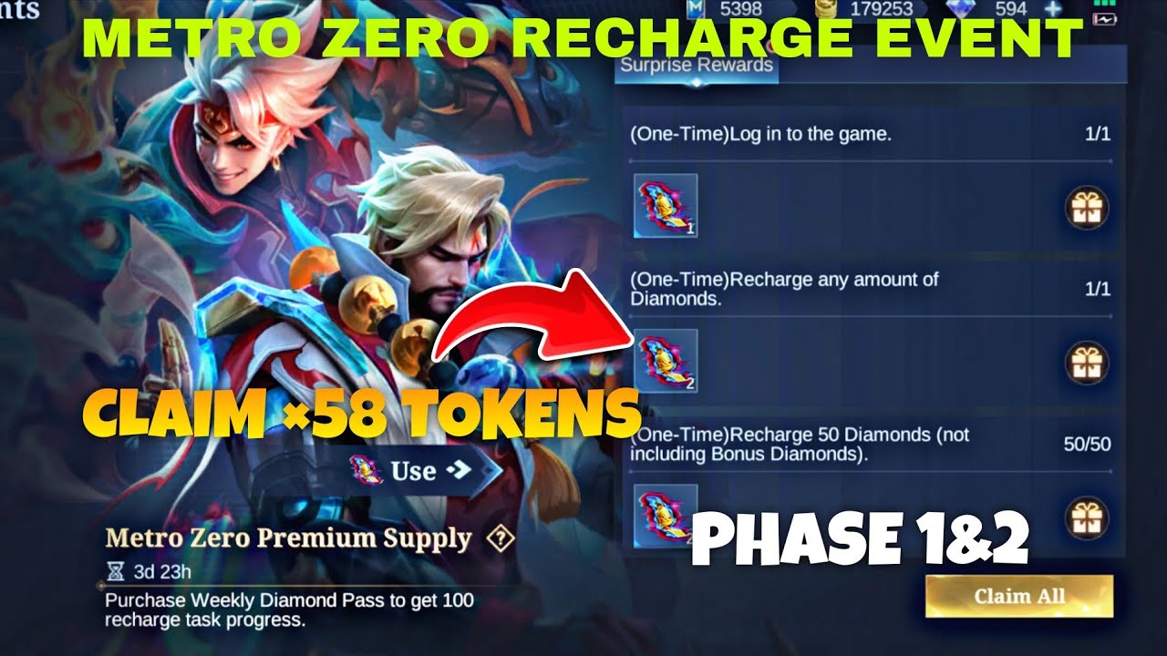 PHASE 1&2 METRO ZERO RECHARGE EVENT MLBB 2025 - YouTube