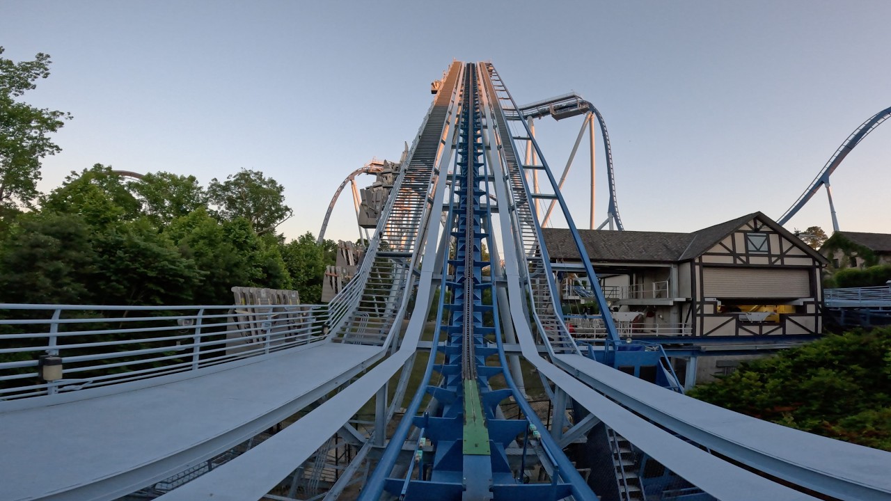 Griffon Busch Gardens Williamsburg FULL POV Frontseat [2024] - YouTube