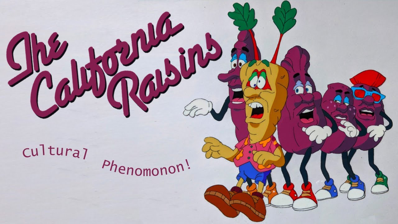 The California Raisins Funky Claymation Stars and Musical Delights ...