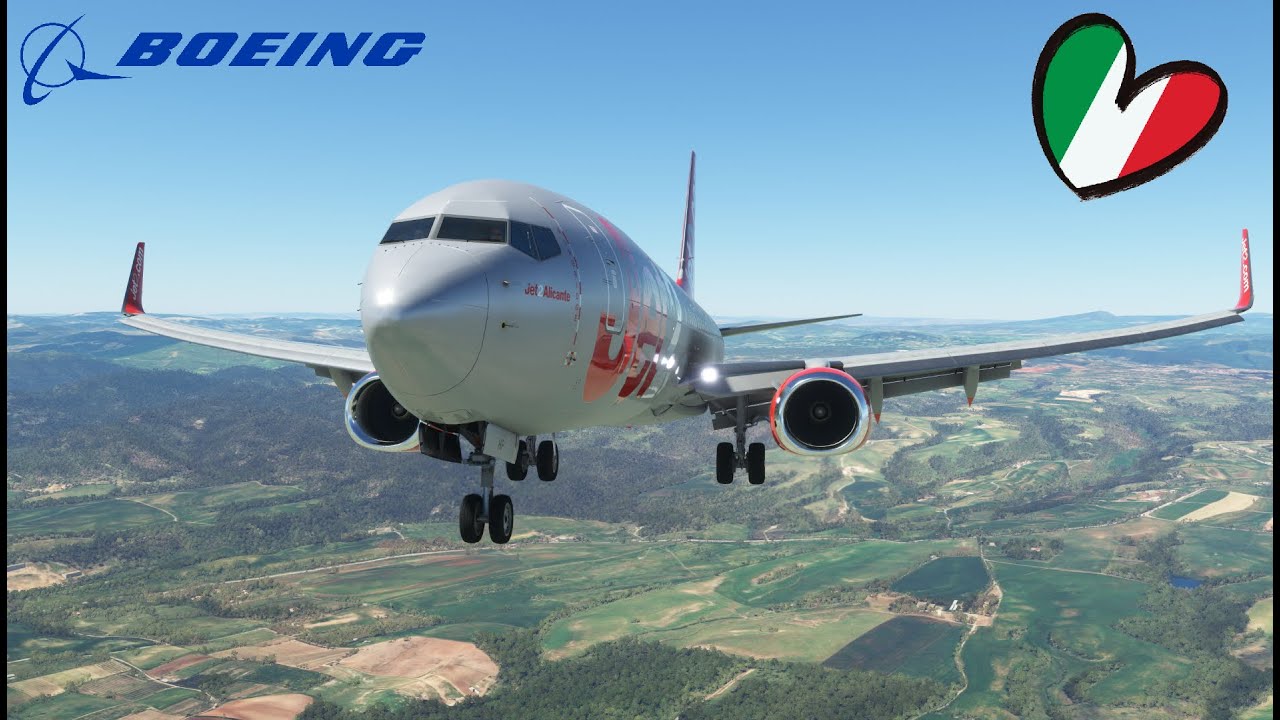 737 Landing at Rome (LIRF) - Jet2 - MSFS - YouTube