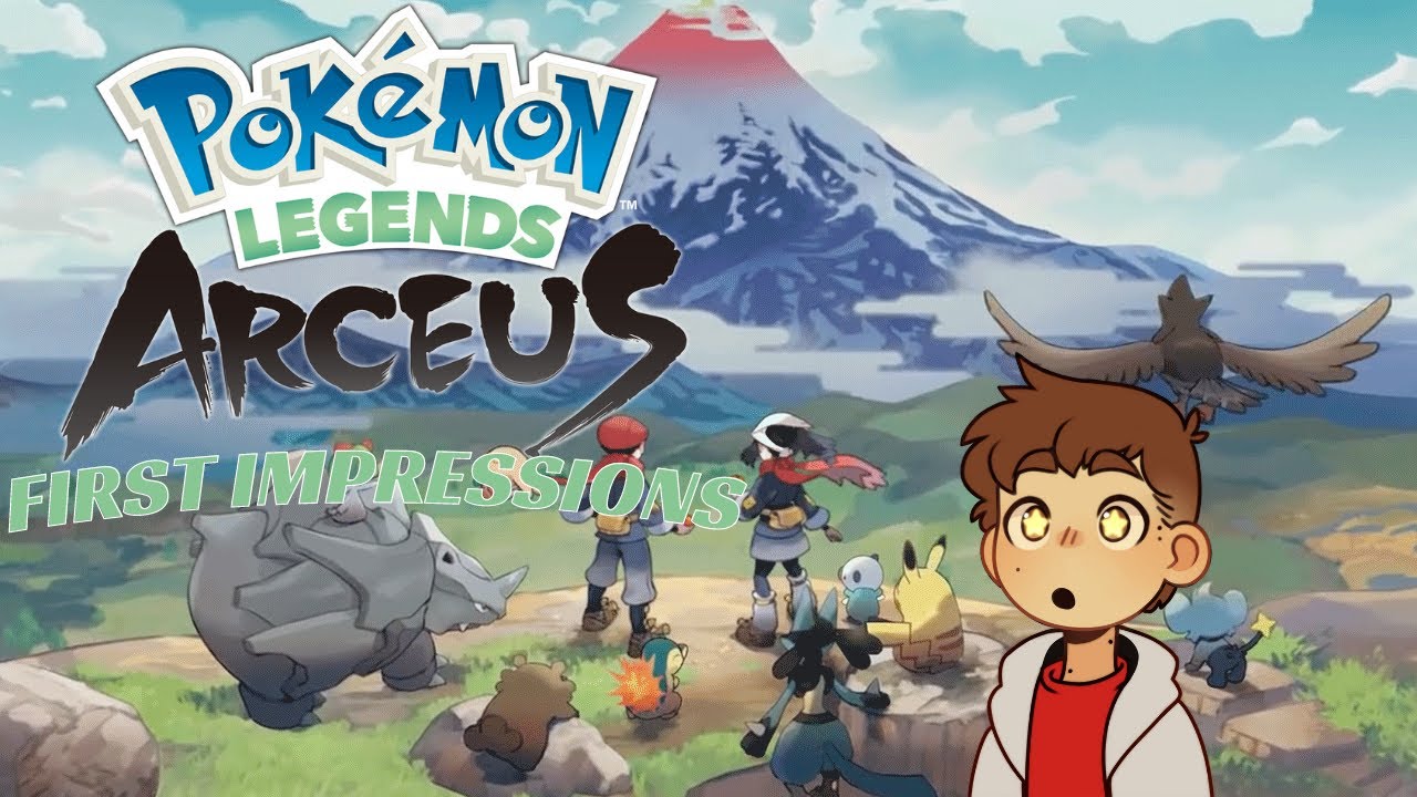 Pokémon Legends: Arceus First Impressions | Full Stream - YouTube