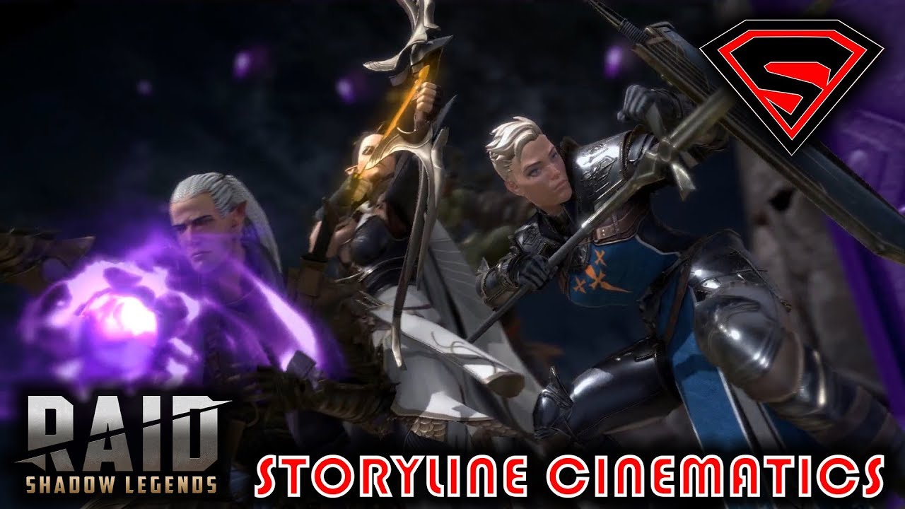 RAID SHADOW LEGENDS CAMPAIGN STORY LINE CINEMATIC - ALL STORY LINE ...
