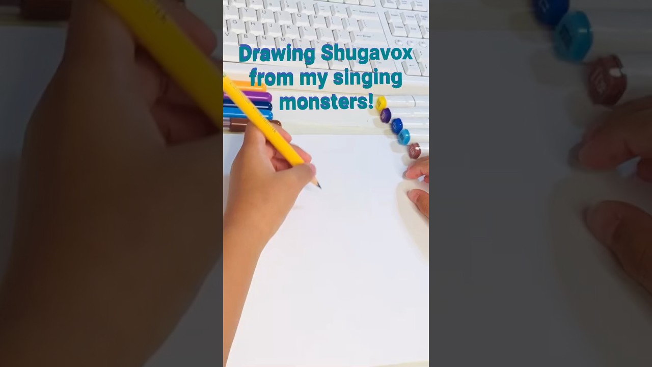 Drawing the Shugafam part 7:Shugavox #msm #drawing #mysingingmonsters # ...