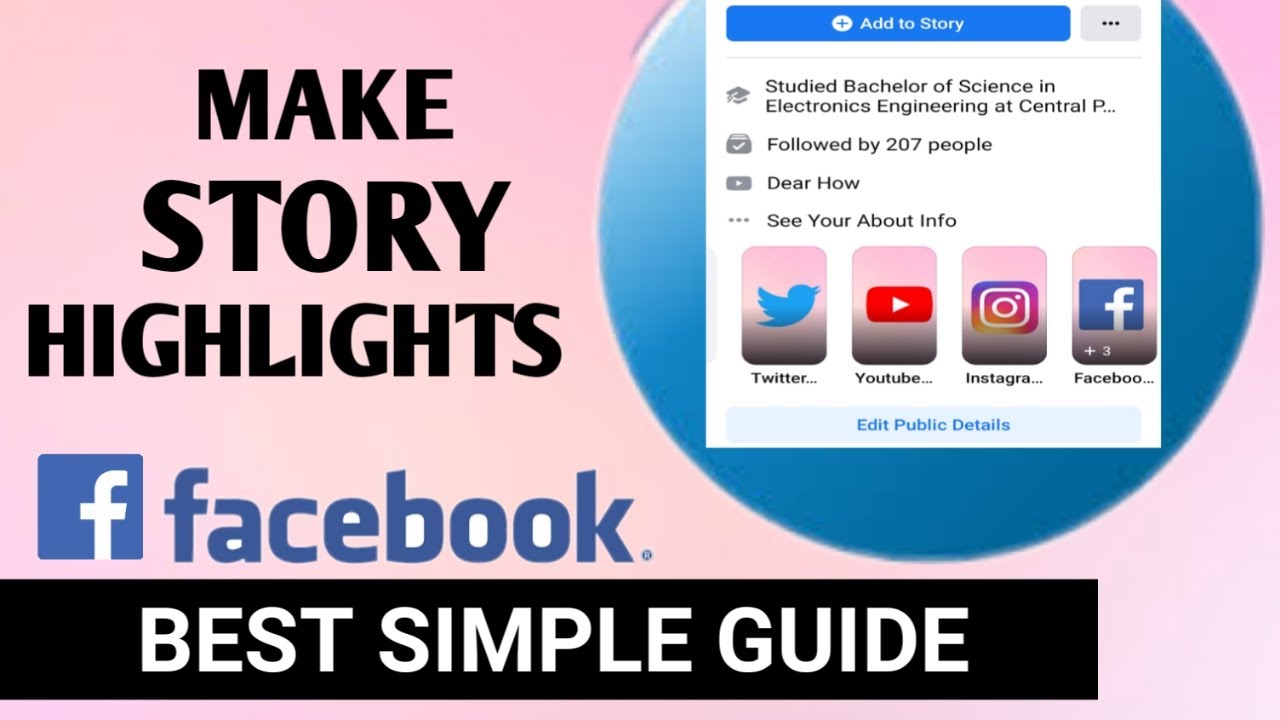 HOW TO ADD STORY HIGHLIGHT ON FACEBOOK YouTube how-to-add-story-highlight-on-facebook-youtube