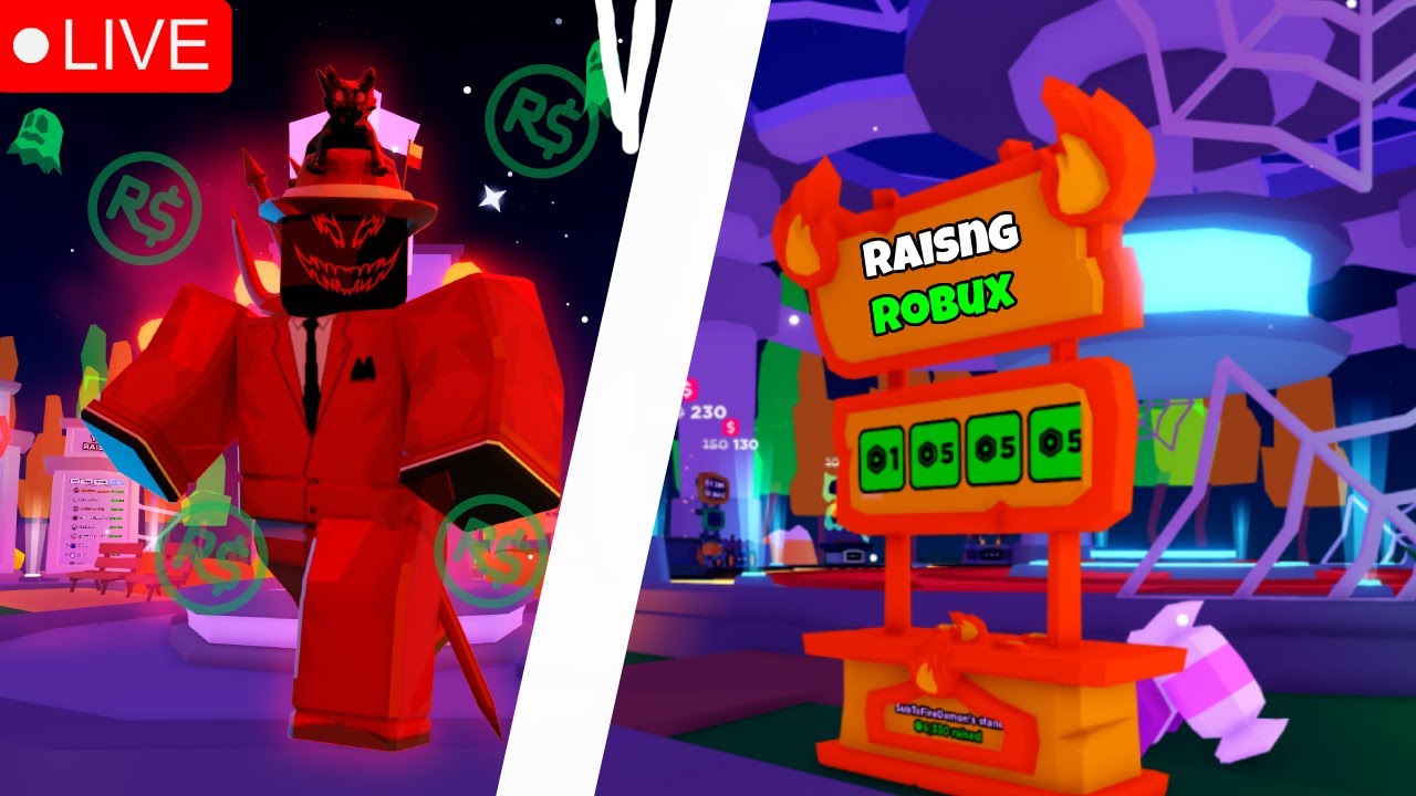 🔴PLS DONATE LIVE | Raising Robux | (550 Subs?) - YouTube