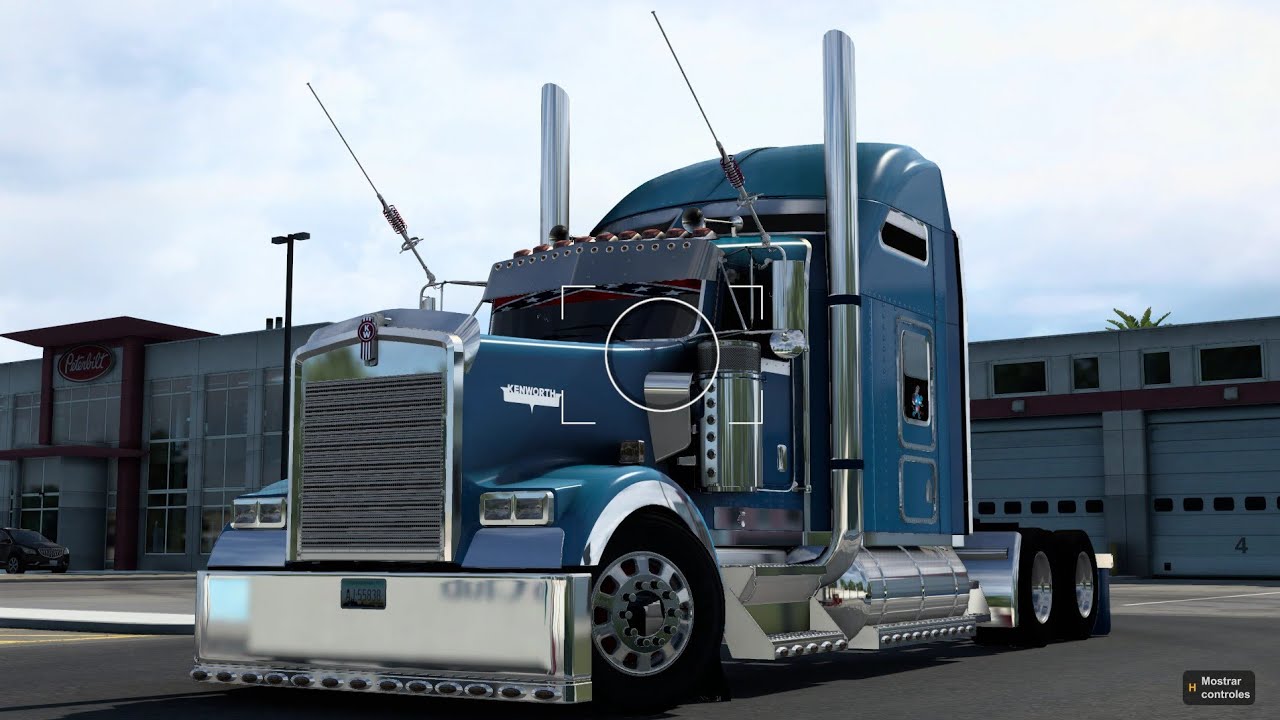 Kenworth w900 Tuning [Mods American Track Similator Ats 1.47] - YouTube