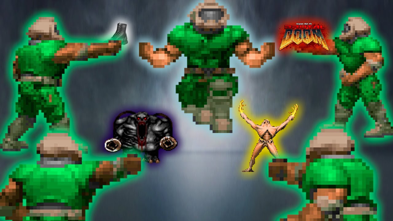 [RU/ENG] (Live) DOOM Mods - GUNCASTER UPDATE (Играем в предложенные ...