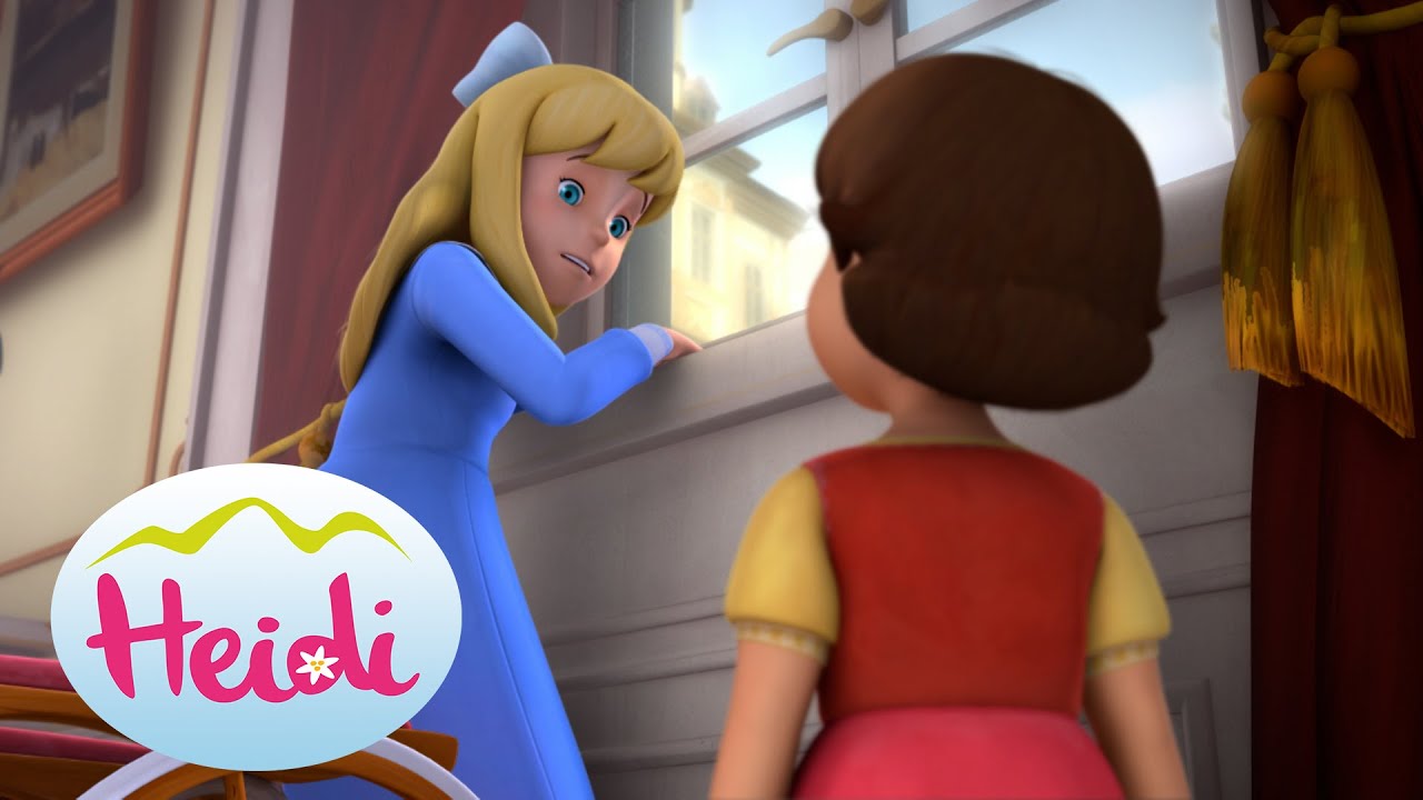 Fräulein Rottenmeier fällt in Ohnmacht - Staffel 1 - Heidi🌷⛰️ - YouTube