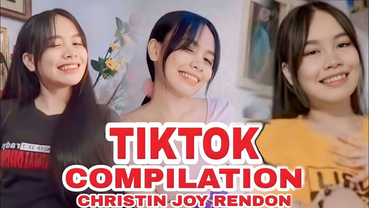 TIKTOK DANCE COMPILATION !!! (MOST POPULAR) | CHRISTINE JOY RENDON ...