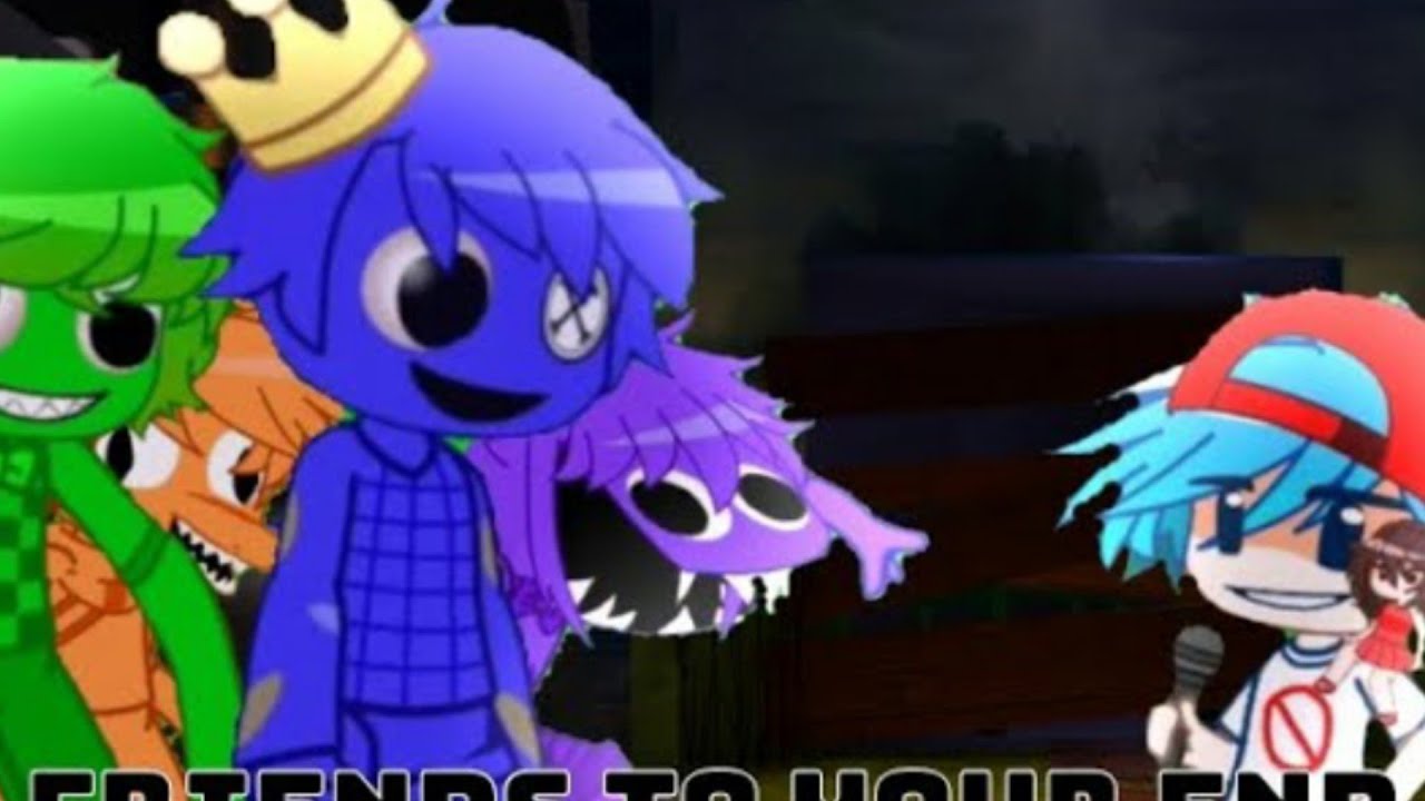 Rainbow Friends gacha life FNF Roblox - YouTube