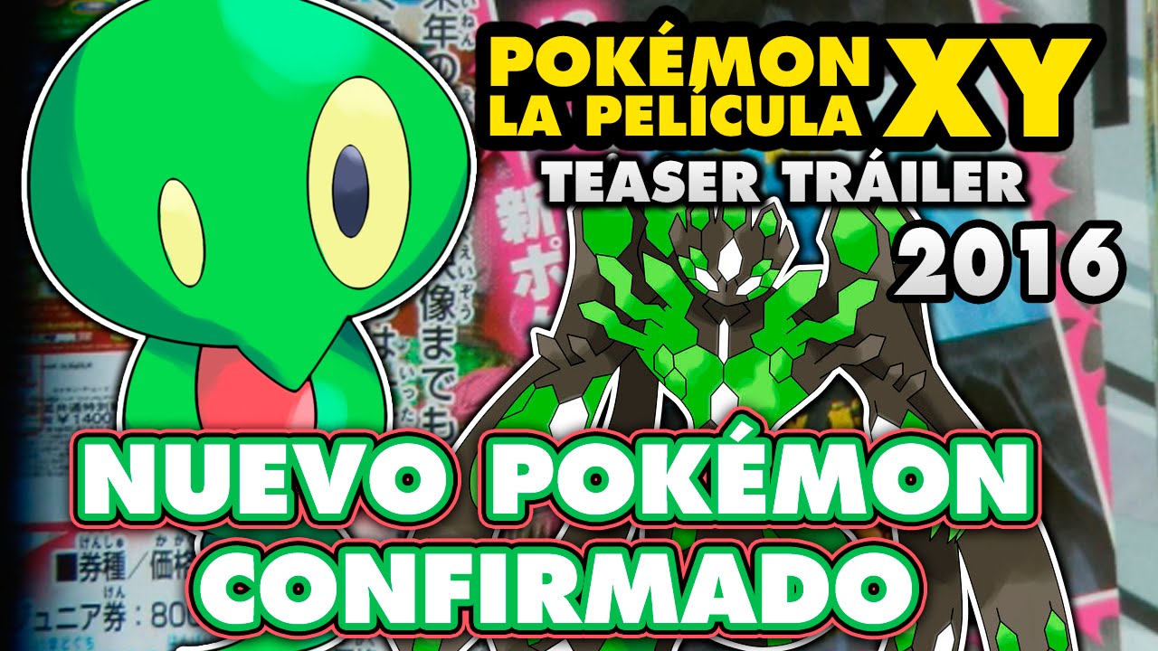 Confirmado Nuevo Pokémon Séptima Generación - Teaser Tráiler Pokémon XY ...