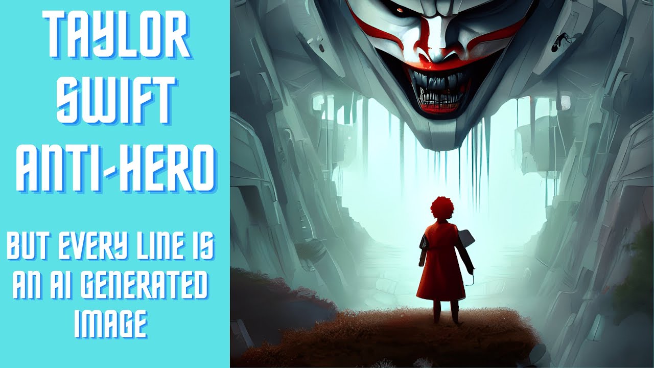 Taylor Swift - Anti-Hero - But Every Line is an AI Generated Image ...