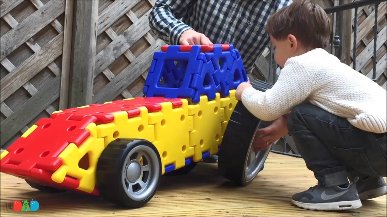 Giant Polydron Vehicle Builder - YouTube