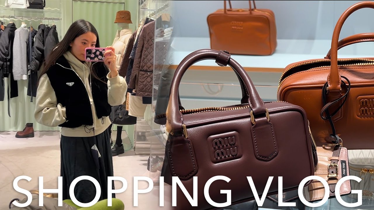 MONCLER, DIOR, MIU MIU SHOPPING | LUXURY FINE JEWELRY IN MUNICH TRY ON ...