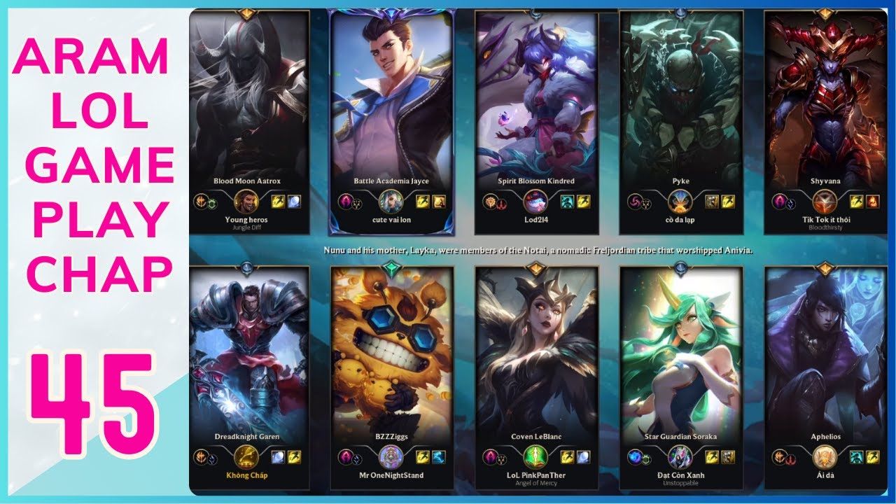 |Ep 44 | Aram League of Legends NewBie Gameplay [2023] - YouTube