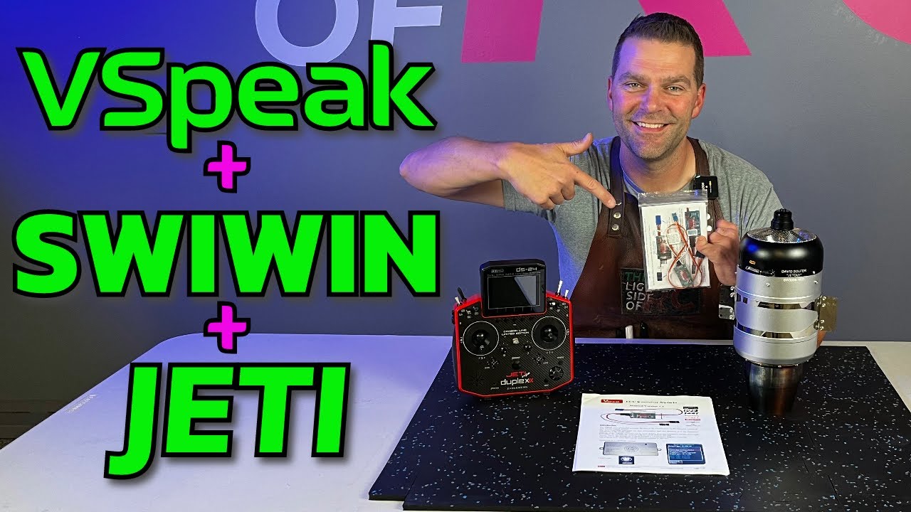 Master The Setup: Swiwin Turbine, Jeti Radio & Vspeak Module - YouTube