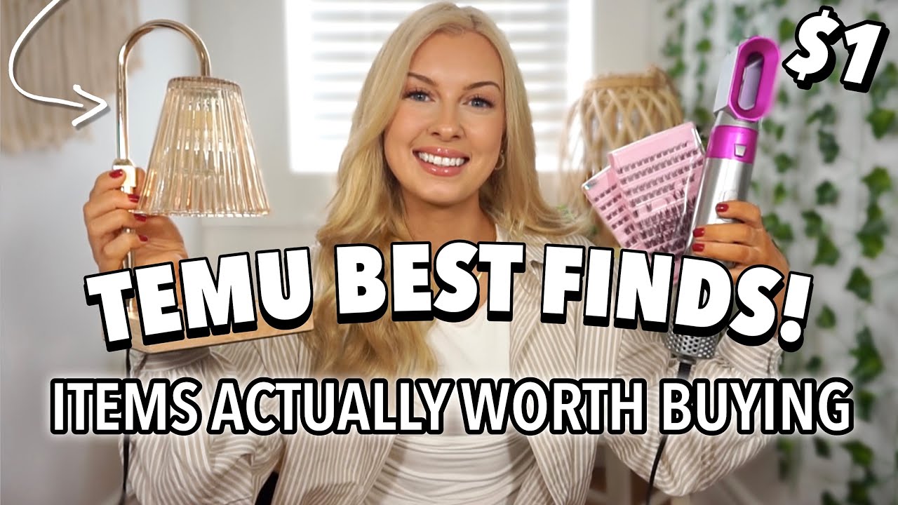 15 TEMU MUST HAVE ITEMS *TEMU BEST FINDS!* ITEMS WORTH BUYING - YouTube