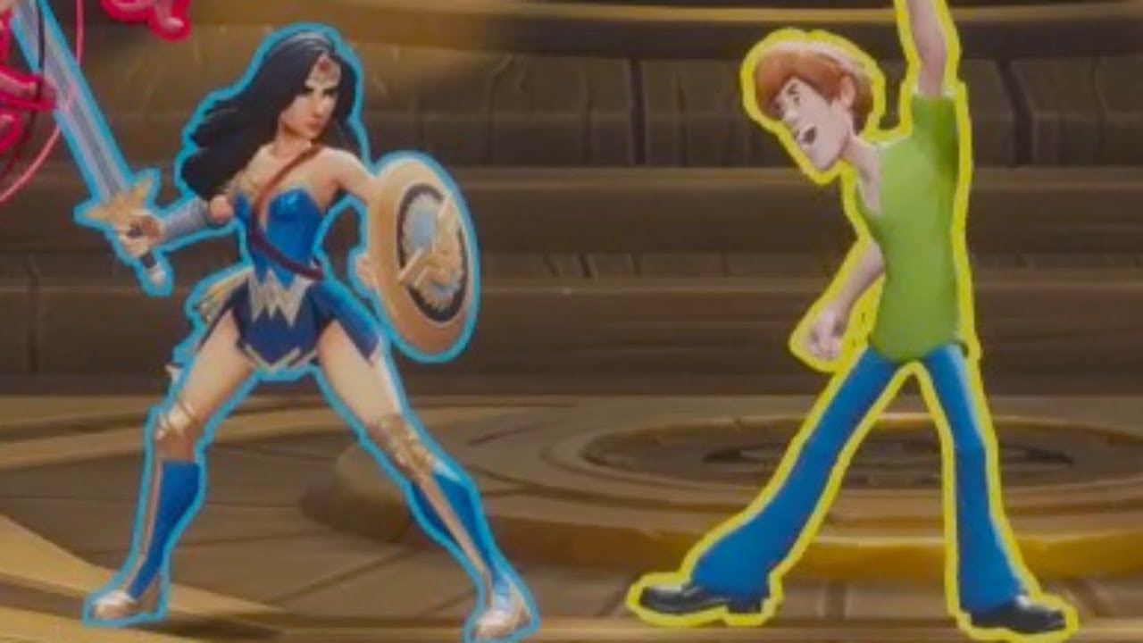 Shaggy and Wonder Woman Unique Interactions - MultiVersus HD - YouTube