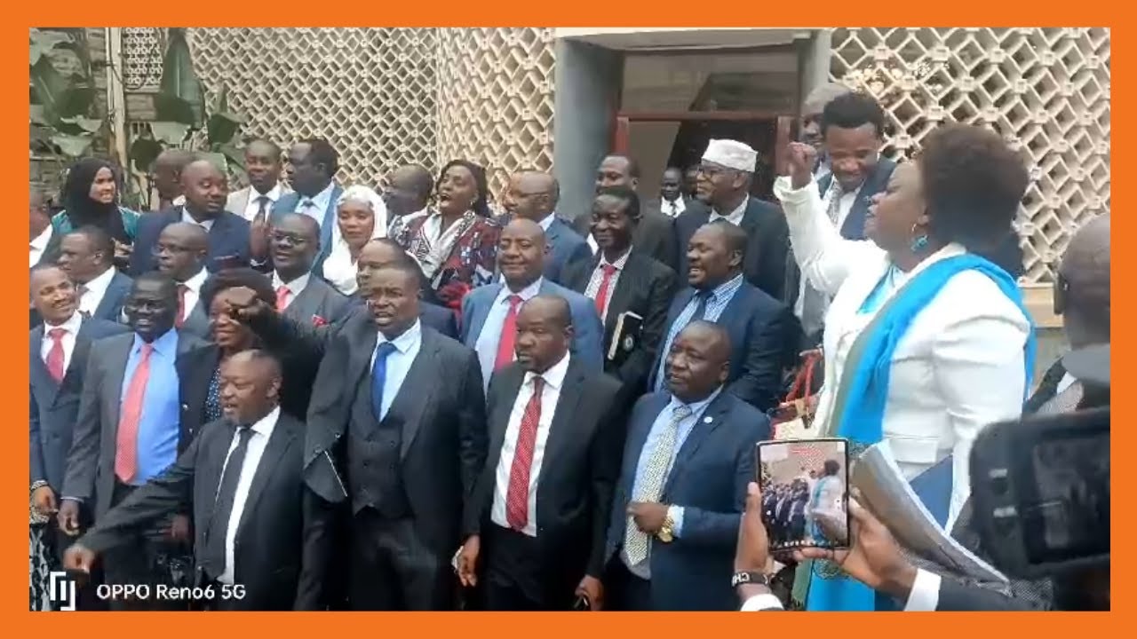 “Gen Z msilale bado mapambano,” Azimio MPs sing after Finance Bill ...