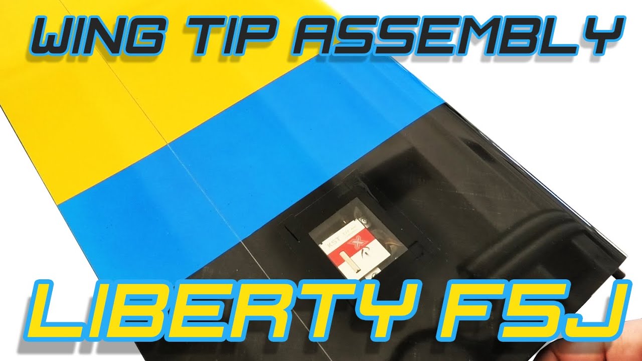CCM Liberty F5J RC Glider, Wing Tip Assembly - YouTube