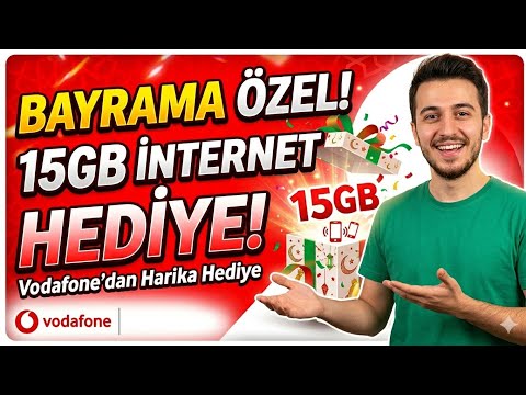 ✅VODAFONE BEDAVA İNTERNET 2026 - VODAFONE BEDAVA 15GB İNTERNET KAZANMAK✅