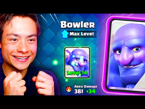 BOWLER NAAR MAX LEVEL OP CLASH ROYALE!! - YouTube