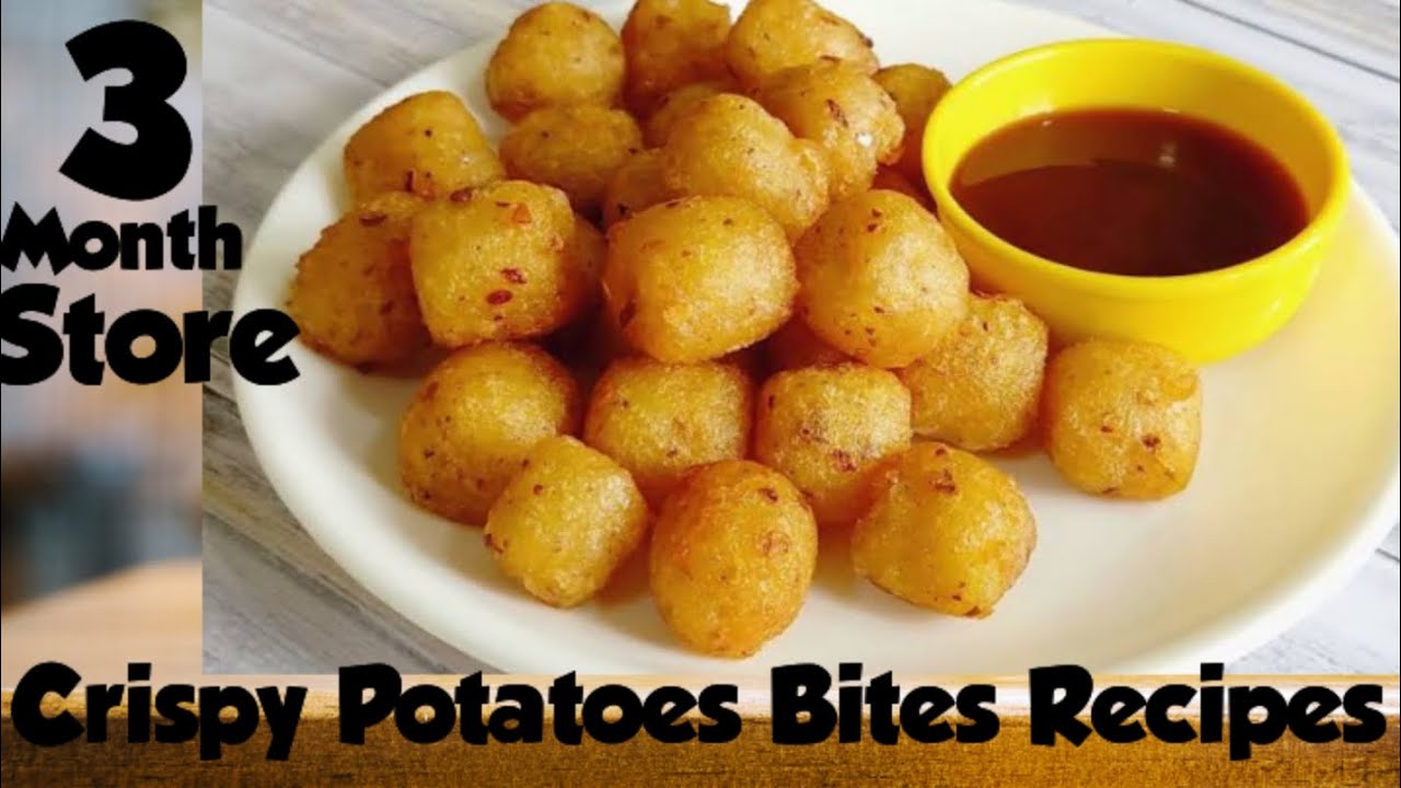 Crispy Potatoes Bites Recipes | Potato Bite Snakes | Home Made Potato ...