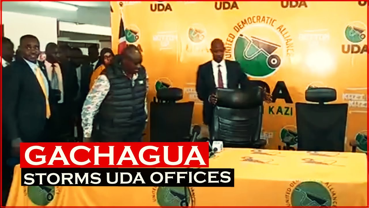 Deputy President Storms UDA Offices, Issues Tough Warning To SG Malala ...