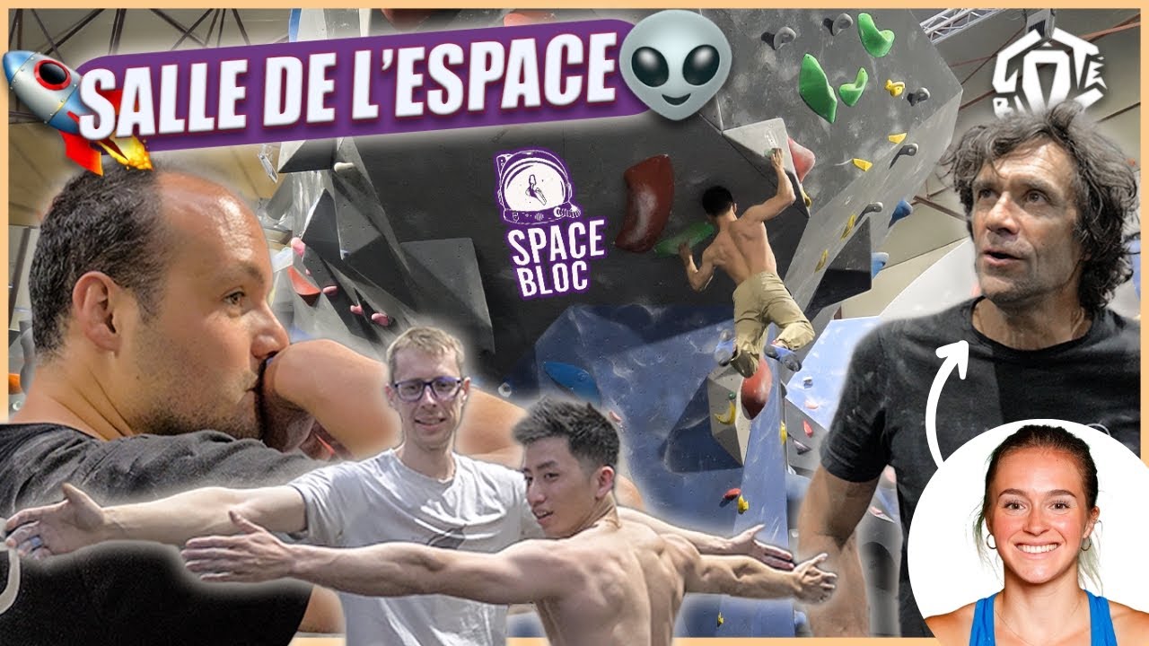 Visite de la salle Space Bloc à Annecy, escalade stellaire ! - YouTube