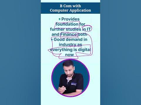 BCom + Computer Application = Popular course!👍#shorts - YouTube