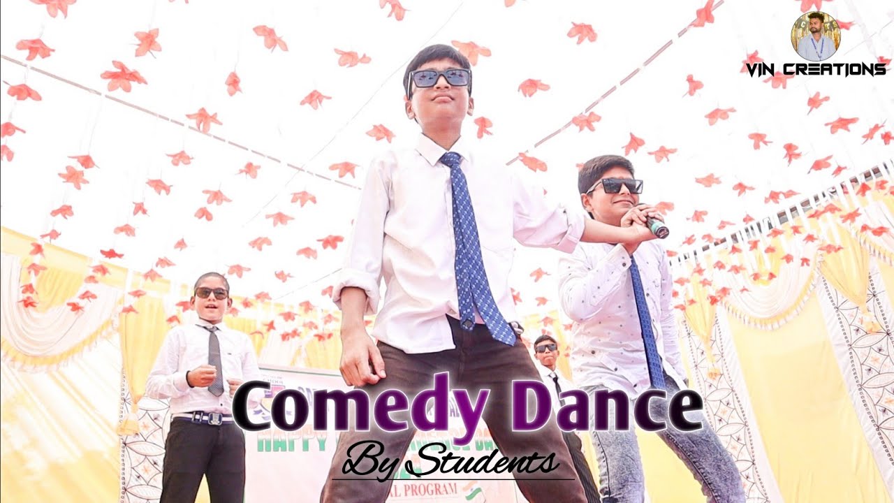 Comedy Dance by Students || Vin Creations - YouTube