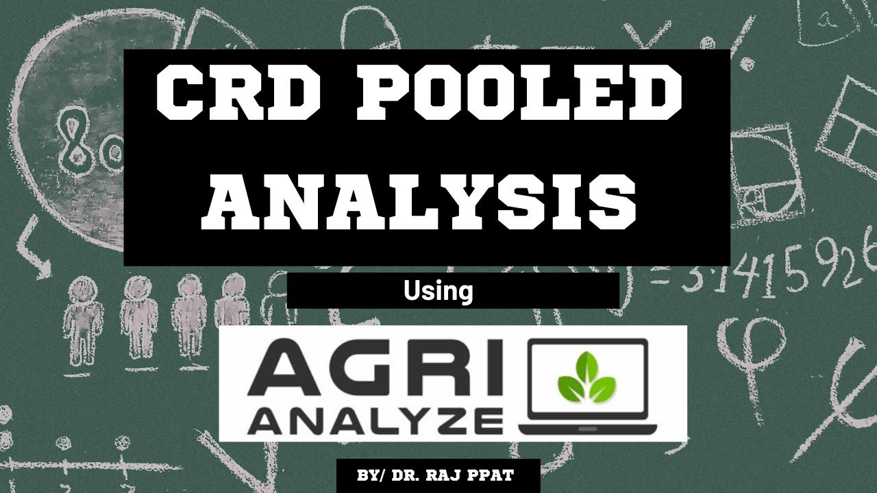 One Factor CRD Pooled Analysis using Agri Analyze - YouTube