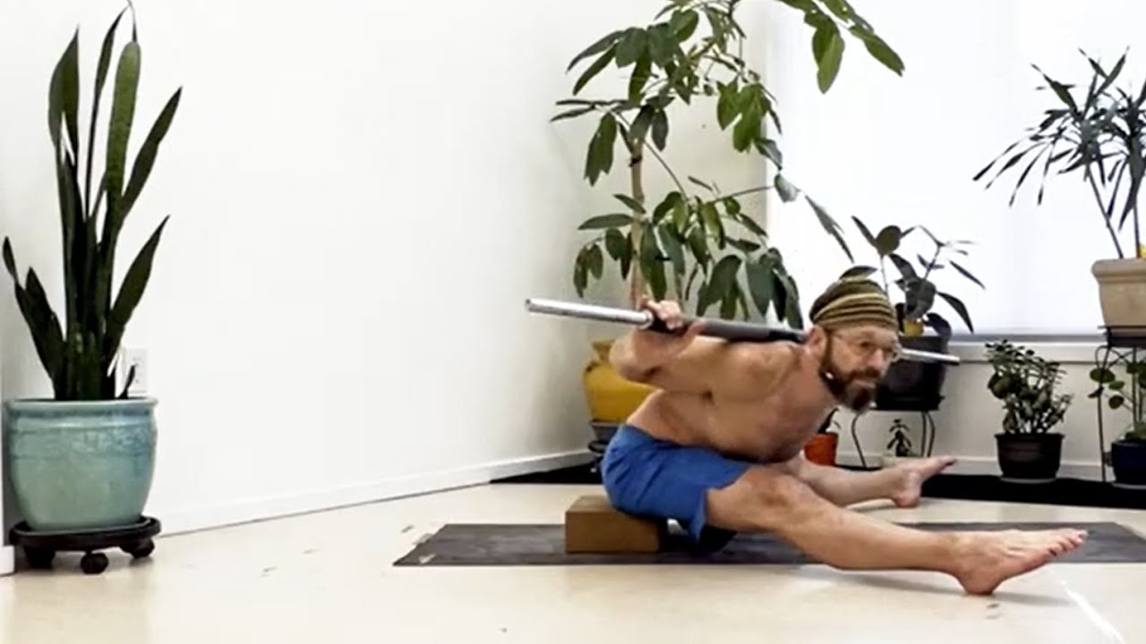 Seated Straddle Fold Variations - YouTube