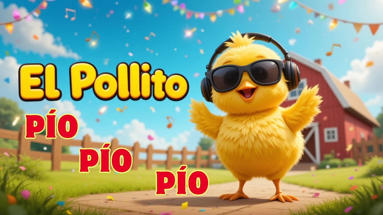 ¡EL POLLITO PÍO! 🐥💃” | Canciones INFANTILES | Música para NIÑOS ...