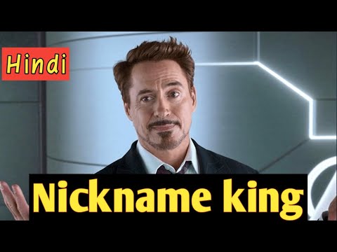 Tony stark - Nickname king | tony stark funny moments
