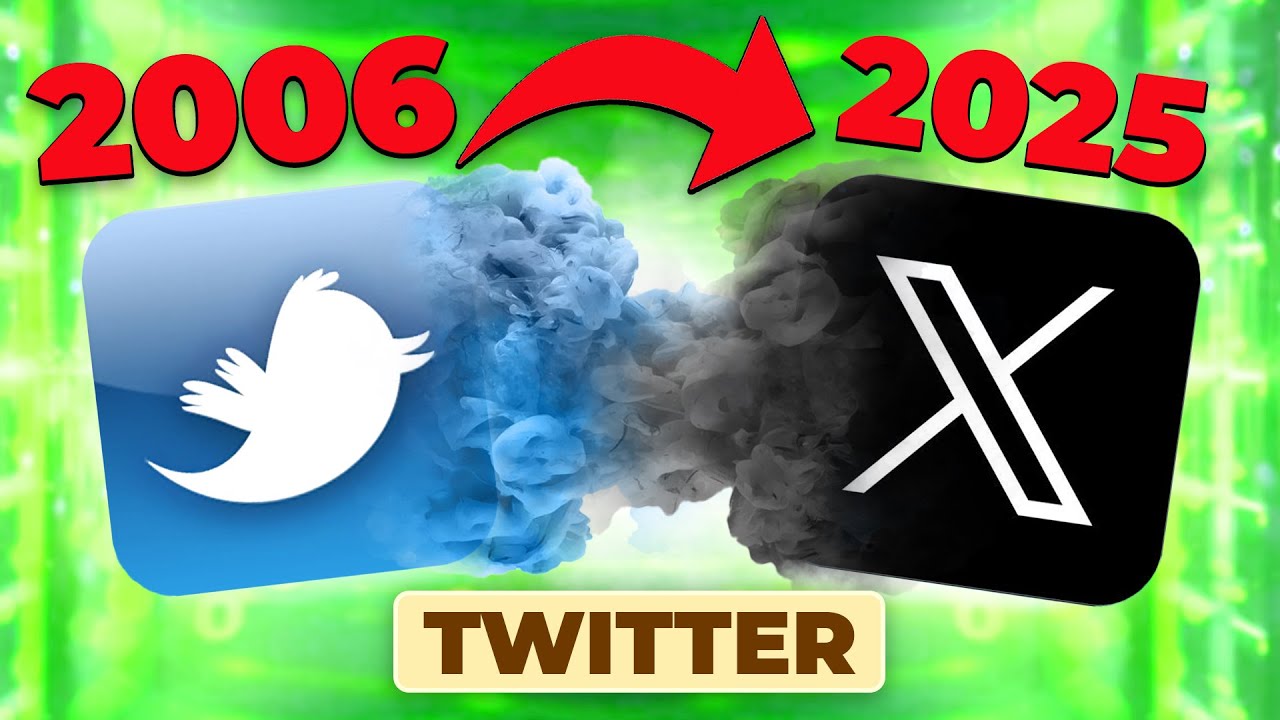 Twitter to X full evolution - Logo, Icon, Tweet (2006-2025) - YouTube