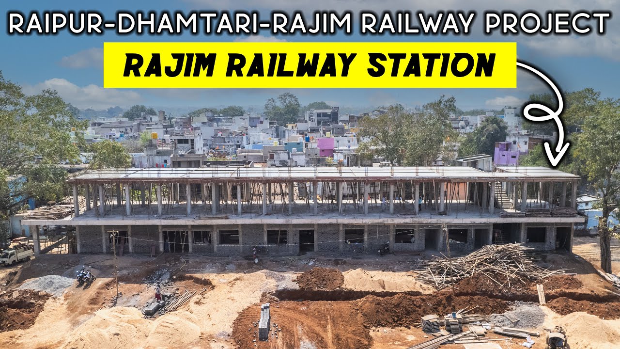 Rajim Branch Line Update | Raipur-Dhamtari Railway Project | Good ...