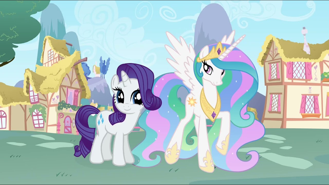 Rarity As Princess Celestia