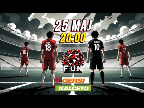F.U.N FRIENDLY BLACK VS WHITE 25MAJ 8PM @GERSI KALCETO 9V9 - YouTube