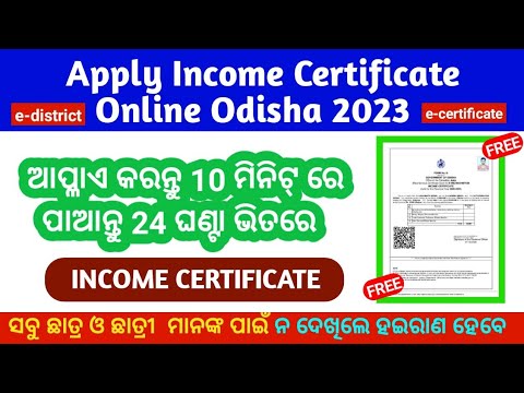 How to Apply for an Income Certificate: Step-by-Step Guide || Income ...