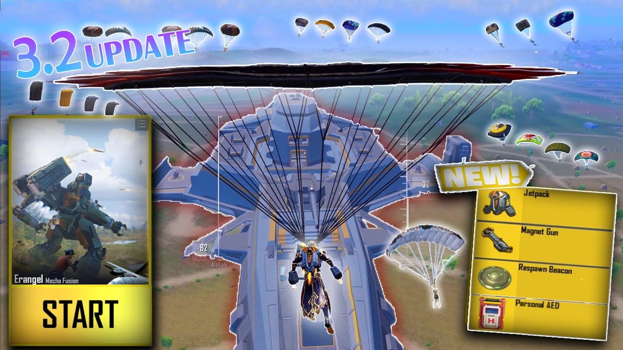 New😍MECHA FUSION MODE 3.2 UPDATE FINALLY HERE🔥First Gameplay PUBG ...