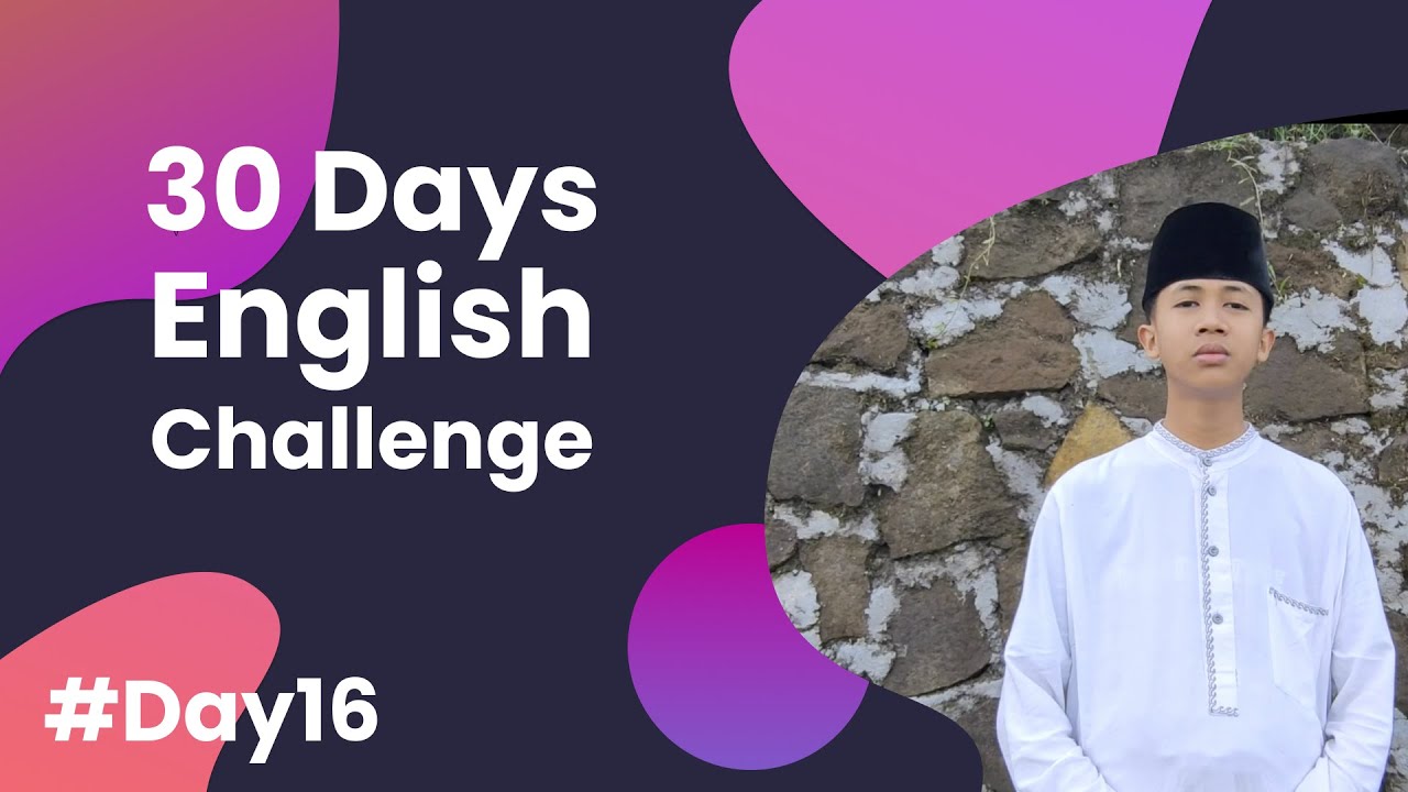 30 Days English Challenge, Day 16 - Talking About Book - YouTube