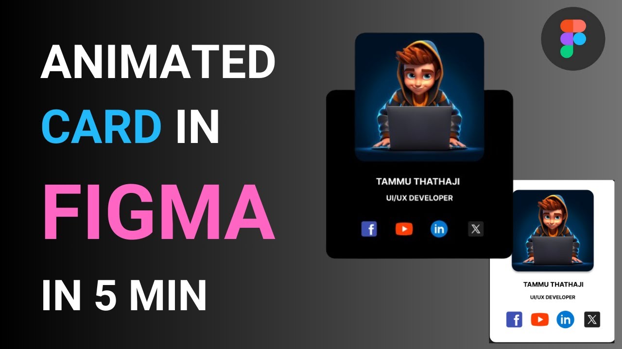 Figma Profile Card Hover Animation Tutorial | Step-by-Step Guide" # ...