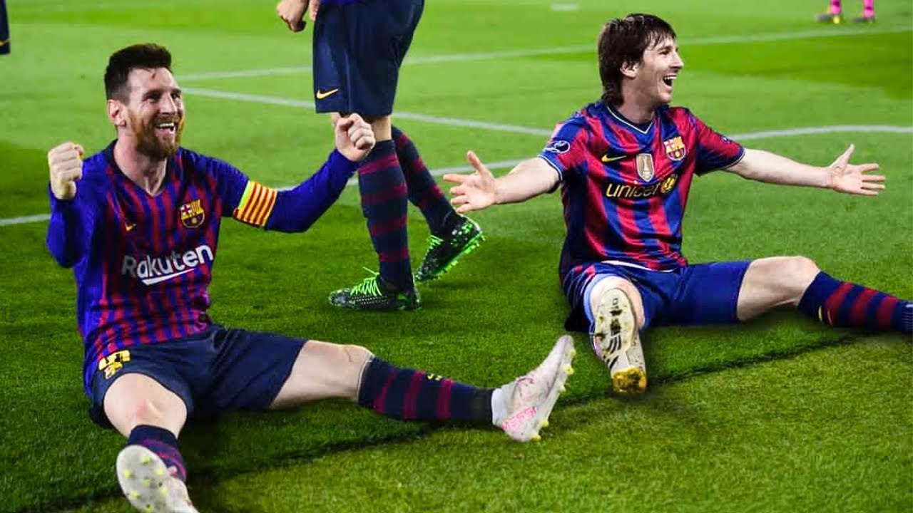 Lionel Messi vs Liverpool 1st leg (Home) 3-0 - YouTube