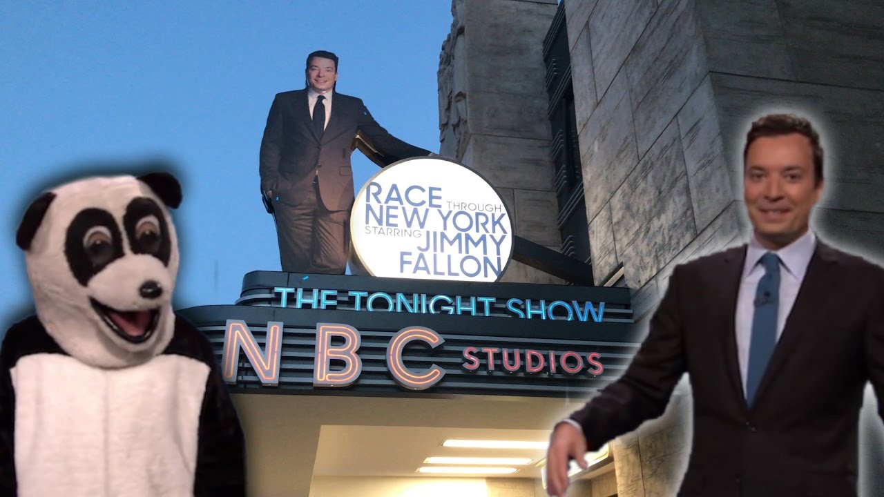 RACE THROUGH NEW YORK, TONIGHT SHOW JIMMY FALLON RIDE AT UNIVERSAL ...